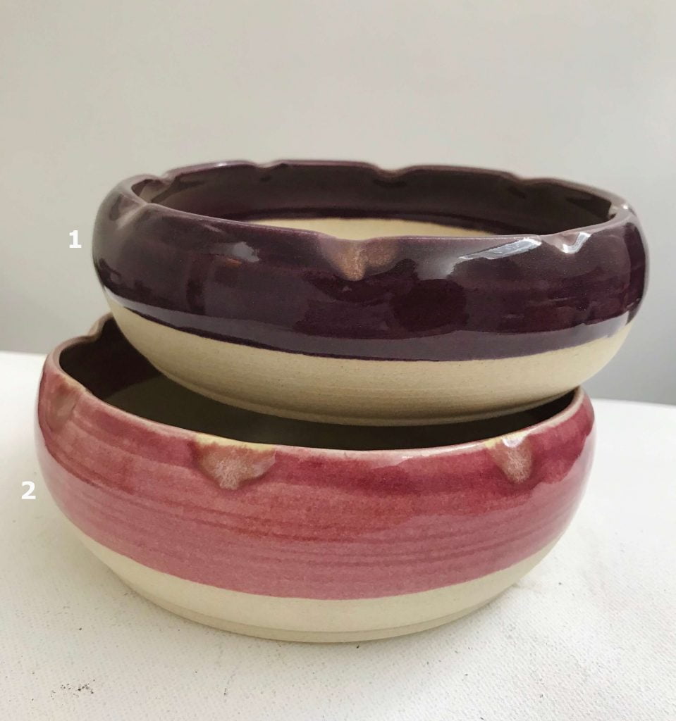 Buy Floral Flat Planter - Purple and Pink (Item 2) online - Oriri